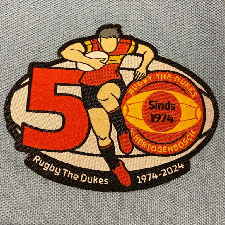 Dukes Geweven Lustrum Logo Patch – Dukes Club Shop